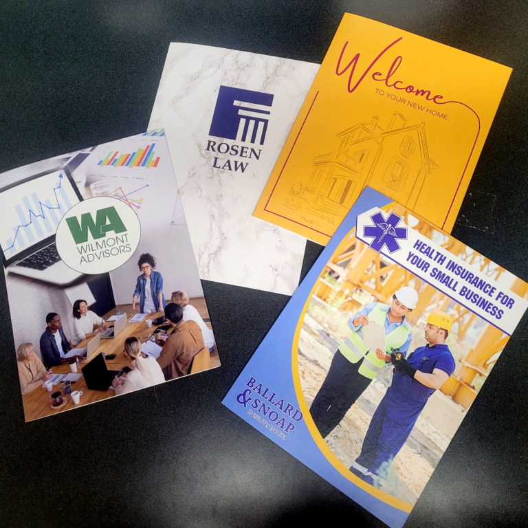 Custom Pocket Folders - Full Color - FoldersandEnvelopes.com